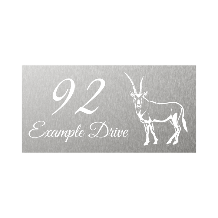 Renewed House Numbers