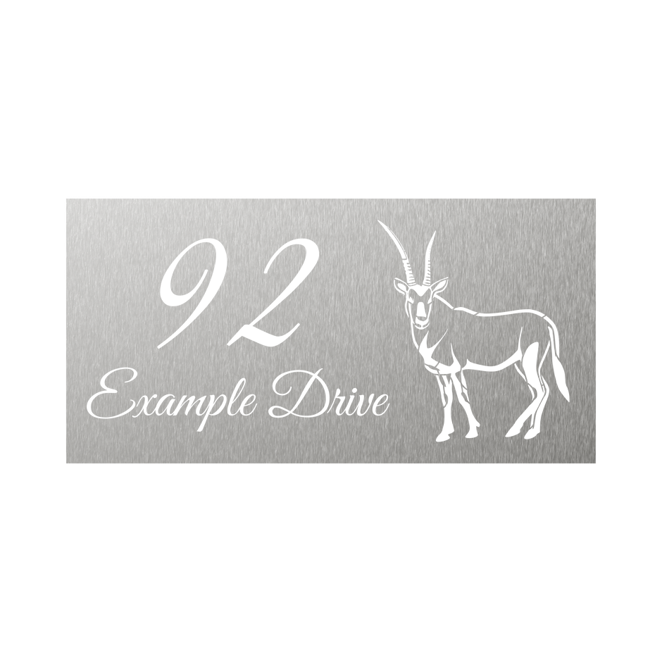 Renewed House Numbers
