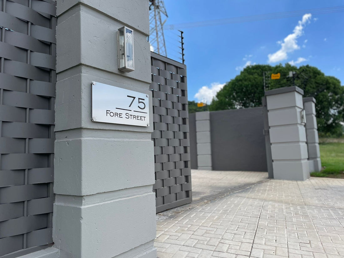 Renewed House Numbers