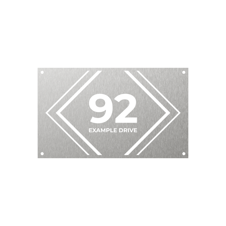 Renewed House Numbers