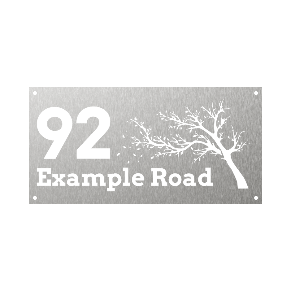 Renewed House Numbers